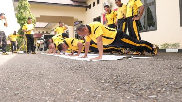 Mengenal Tes Kesamaptaan Jasmani (TKJ) Polri - Bintang Bangsa